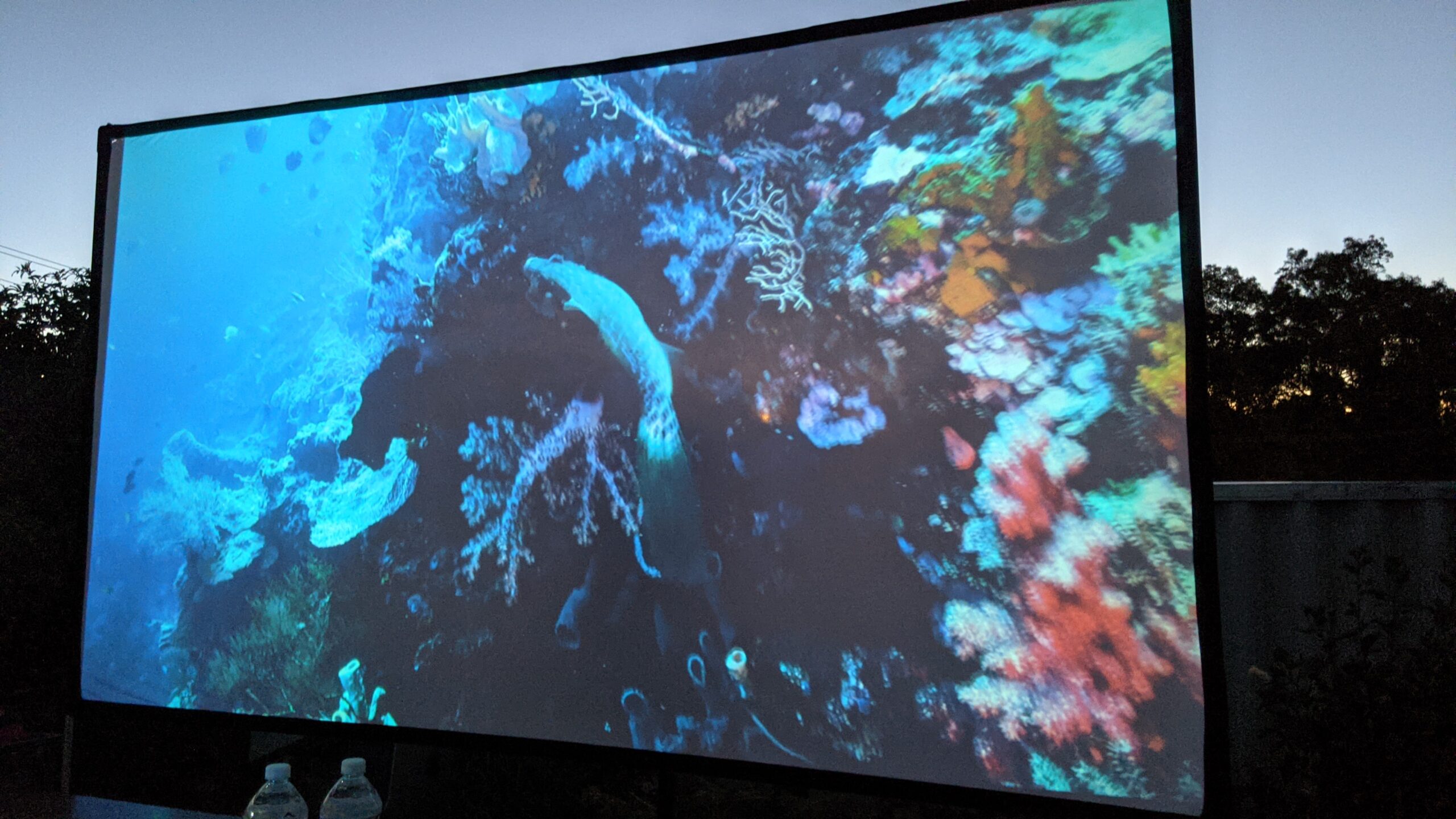 3m Framed Screen | Outdoor Movie Screen for Hire in Perth